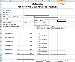 Full ITP for Plumbing Works Installation for Buildings with Checklists ...