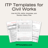 Inspection And Test Plan Templates