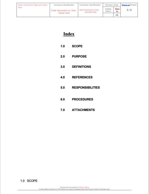 Full ITP's for Mechanical Works with Inspection Checklists [Editable]