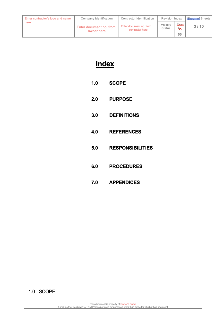 Full ITP's for Civil Works with Inspection Checklists [Editable]