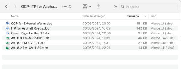 Full ITP for Asphalt Roads with Checklists [Editable]